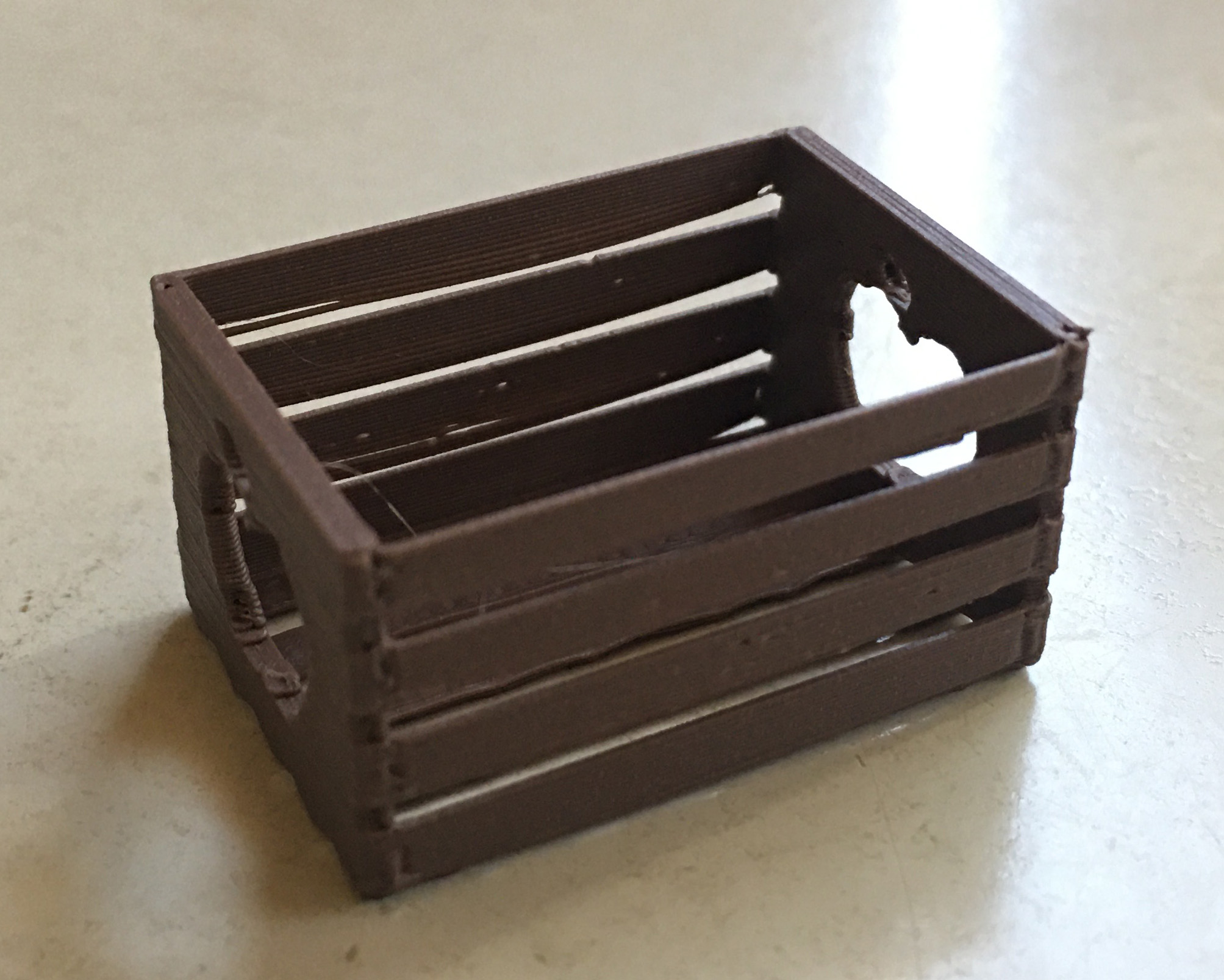 Mini Apple Crate by Grossmiller | Download free STL model | Printables.com
