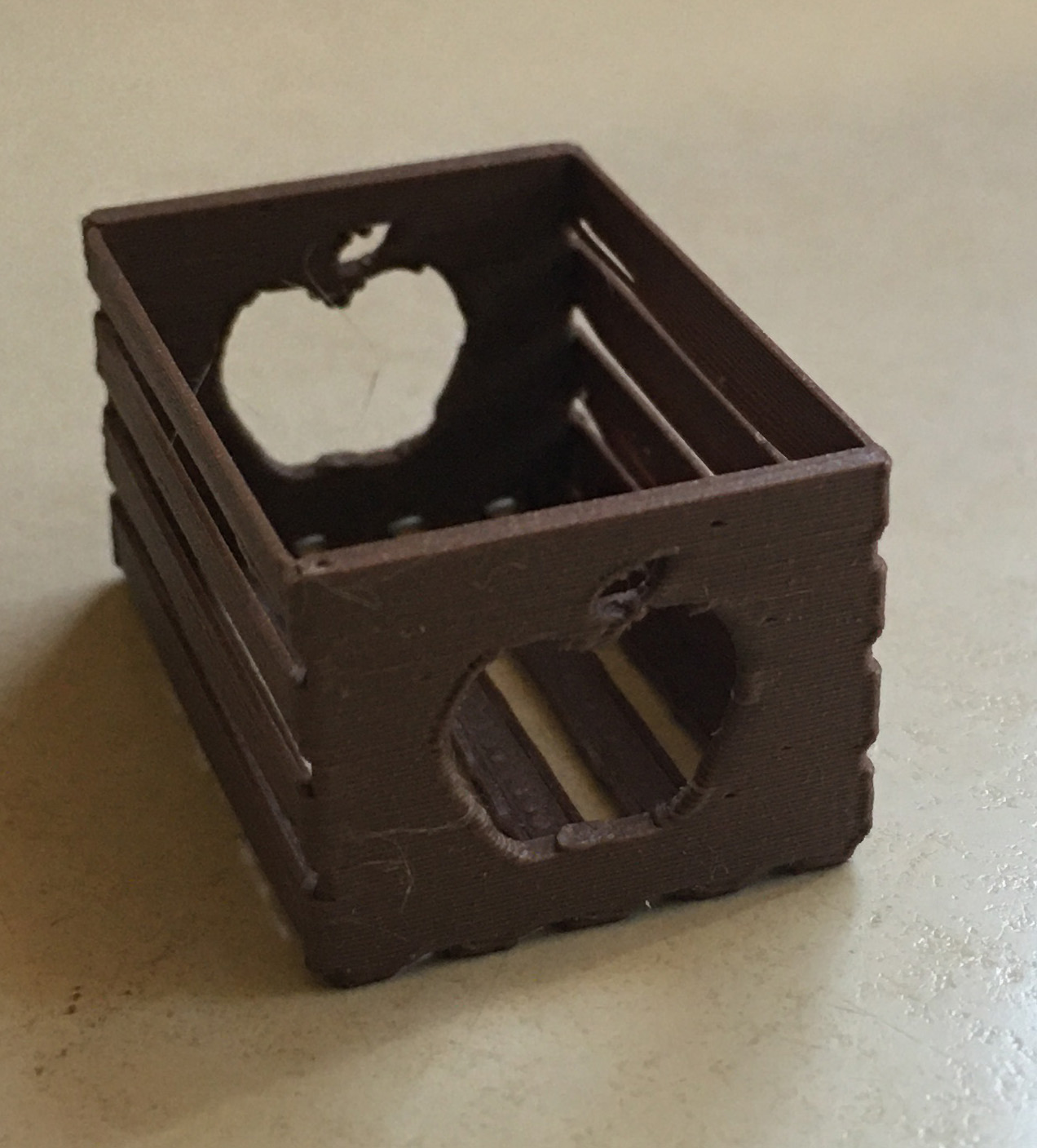 Mini Apple Crate by Grossmiller | Download free STL model | Printables.com