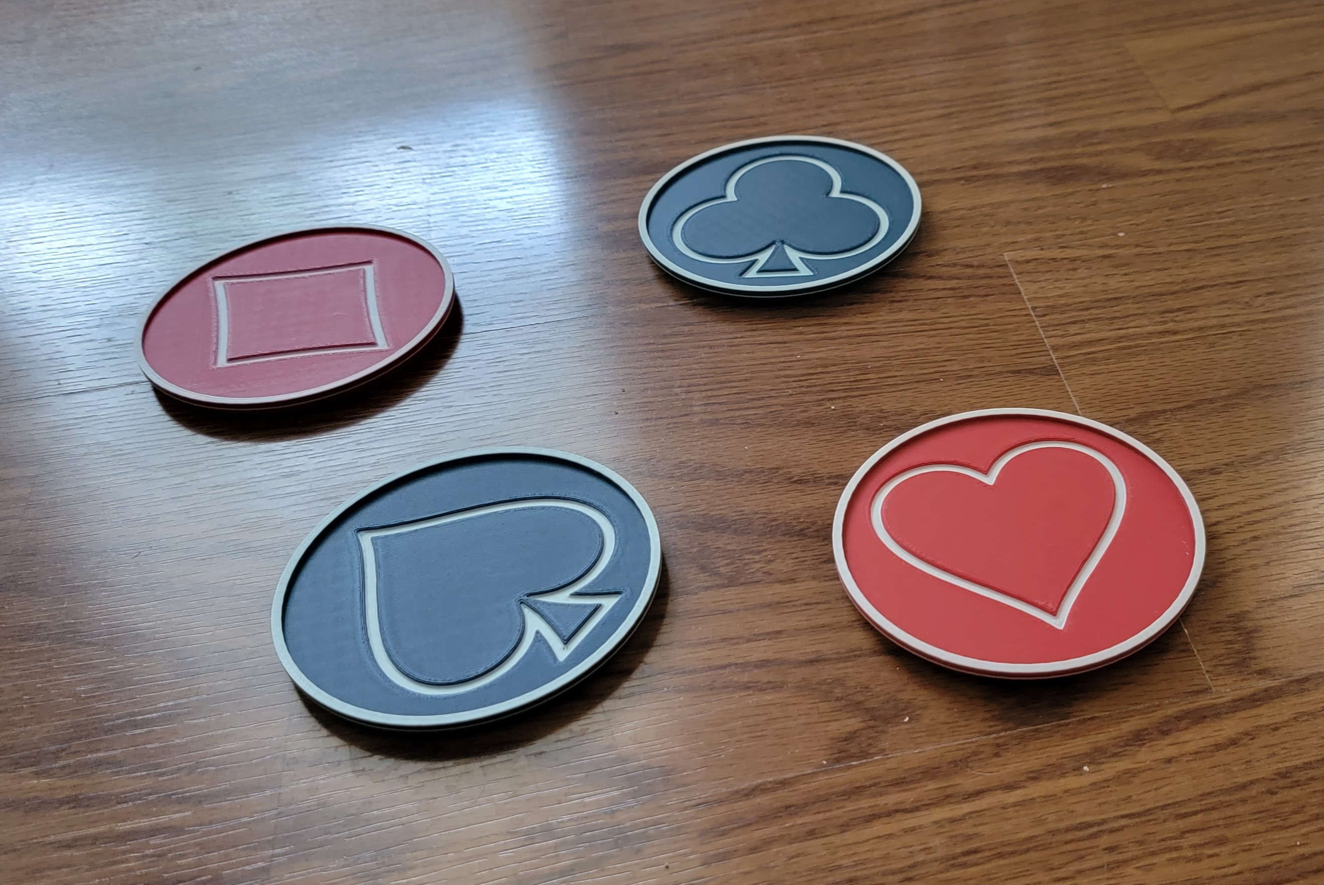 Customizable Stackable Coasters by Bill Westrick | Download free STL ...