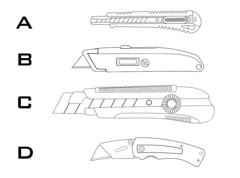HSW Utility Knife Cutter Holder by Horacio | Download free STL model | Printables.com