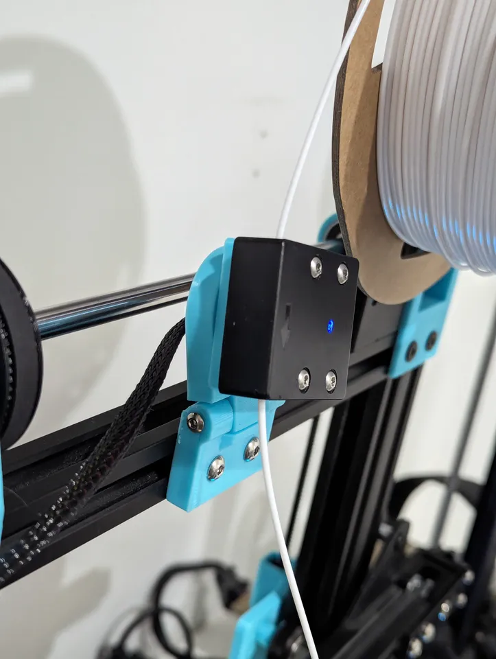 Updated Creality Runout Sensor Swivel Mount (Ender 3/Pro) by scrith ...