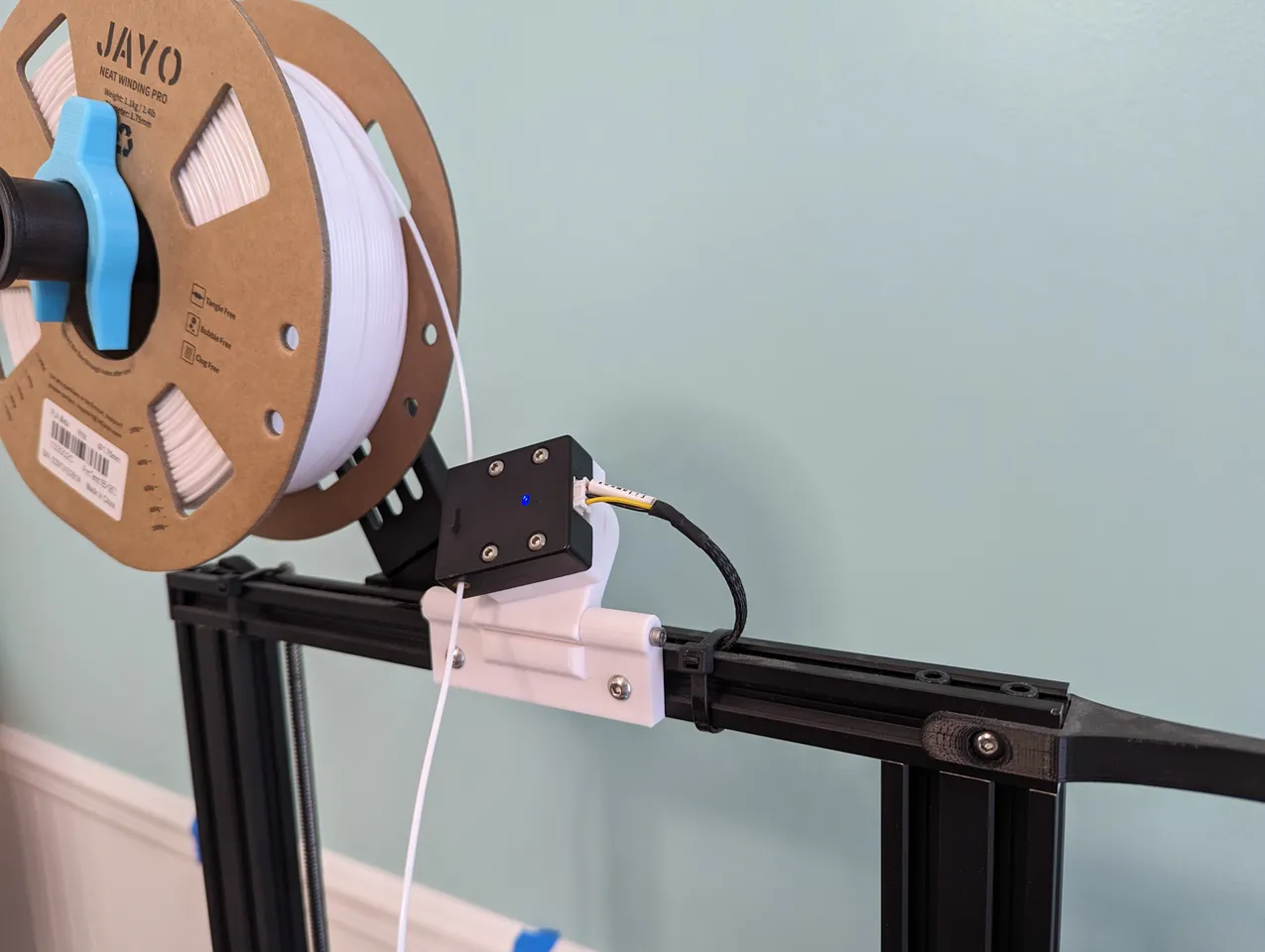 Updated Creality Runout Sensor Swivel Mount (Ender 3/Pro) by scrith ...