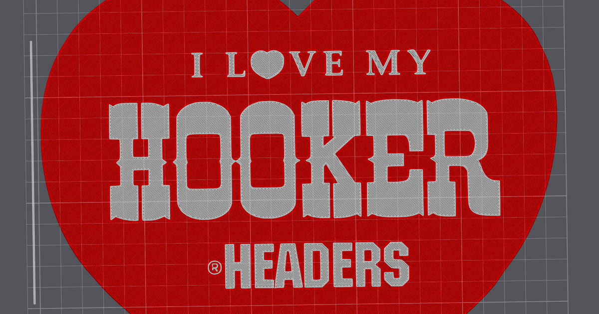 Hooker Headers by WagZ | Download free STL model | Printables.com