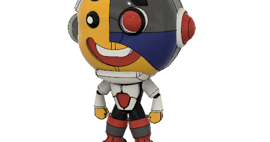 Red Cyborg by Black Jack | Download free STL model | Printables.com