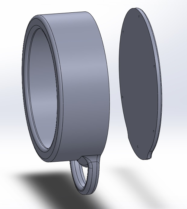 Uwatec Depth Gauge Housing by Makers Workshop | Download free STL model ...