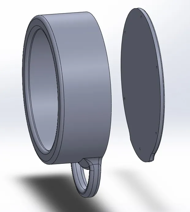 Uwatec Depth Gauge Housing by Makers Workshop | Download free STL model | Printables.com