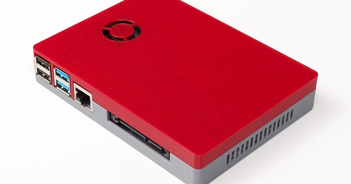 Pi4 PoE+ SSD Case by OzRocky | Download free STL model | Printables.com