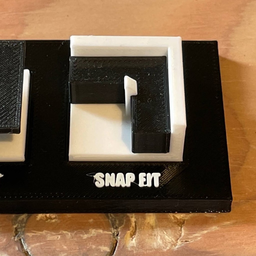 3D Printed Fastener Sample//Bolt & Nut, Self-tap, Snap Fit etc... by ...