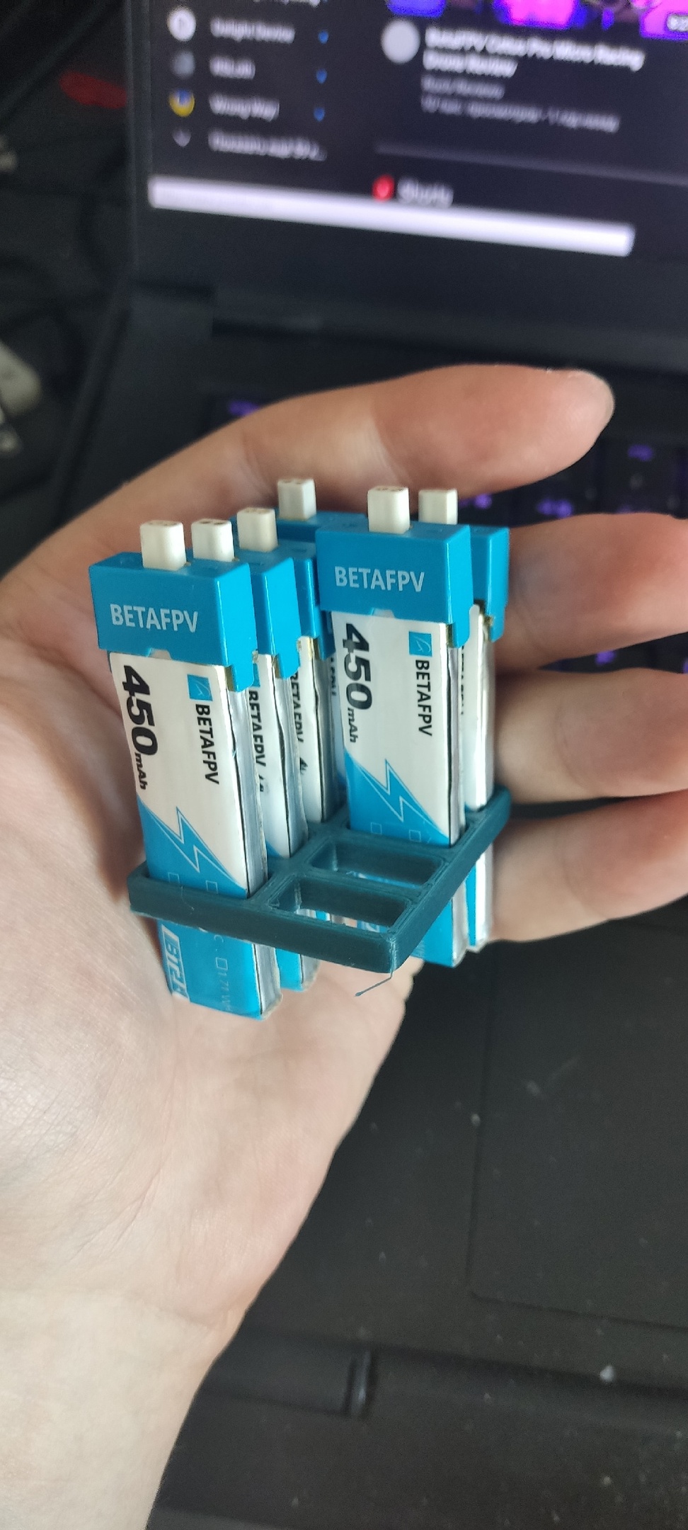 Beta fpv battery Holder von tooFez | Kostenloses STL-Modell ...