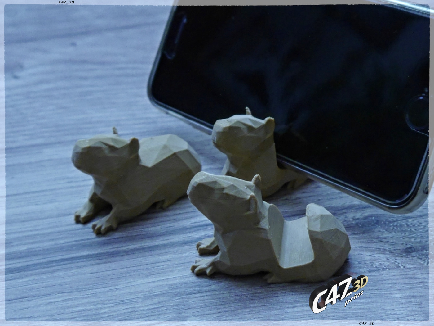 Capybara Phone Holder / Keyring by C47_3d | Download free STL model ...