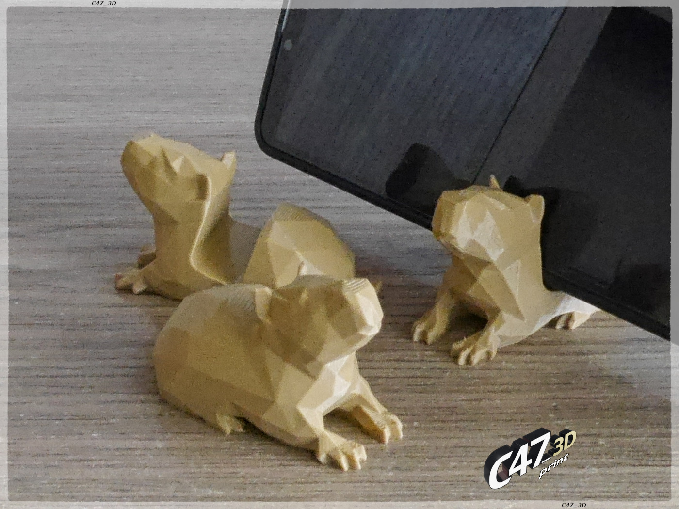 Capybara Phone Holder / Keyring by C47_3d | Download free STL model ...