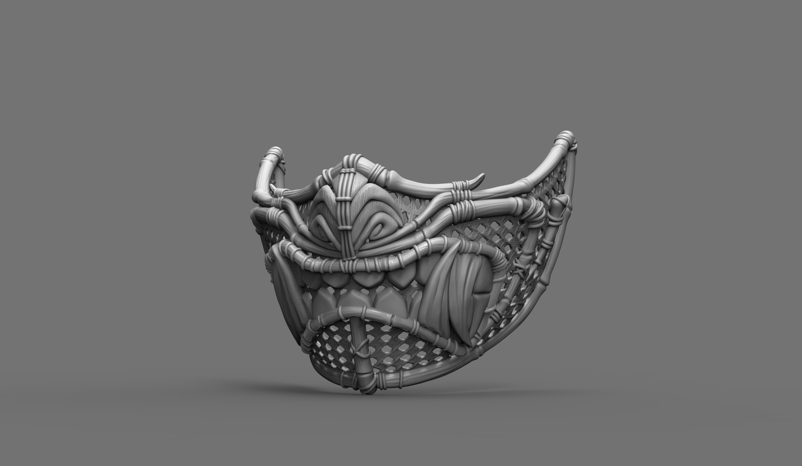 Shang Chi Ta Lo mask by Wekster | Printables Store