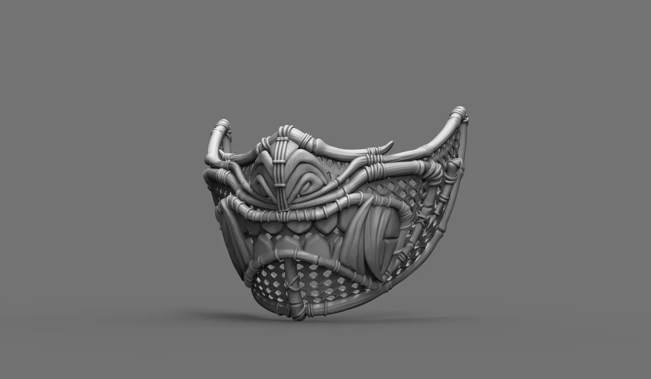 Shang Chi Ta Lo mask by Wekster | Download free STL model | Printables.com