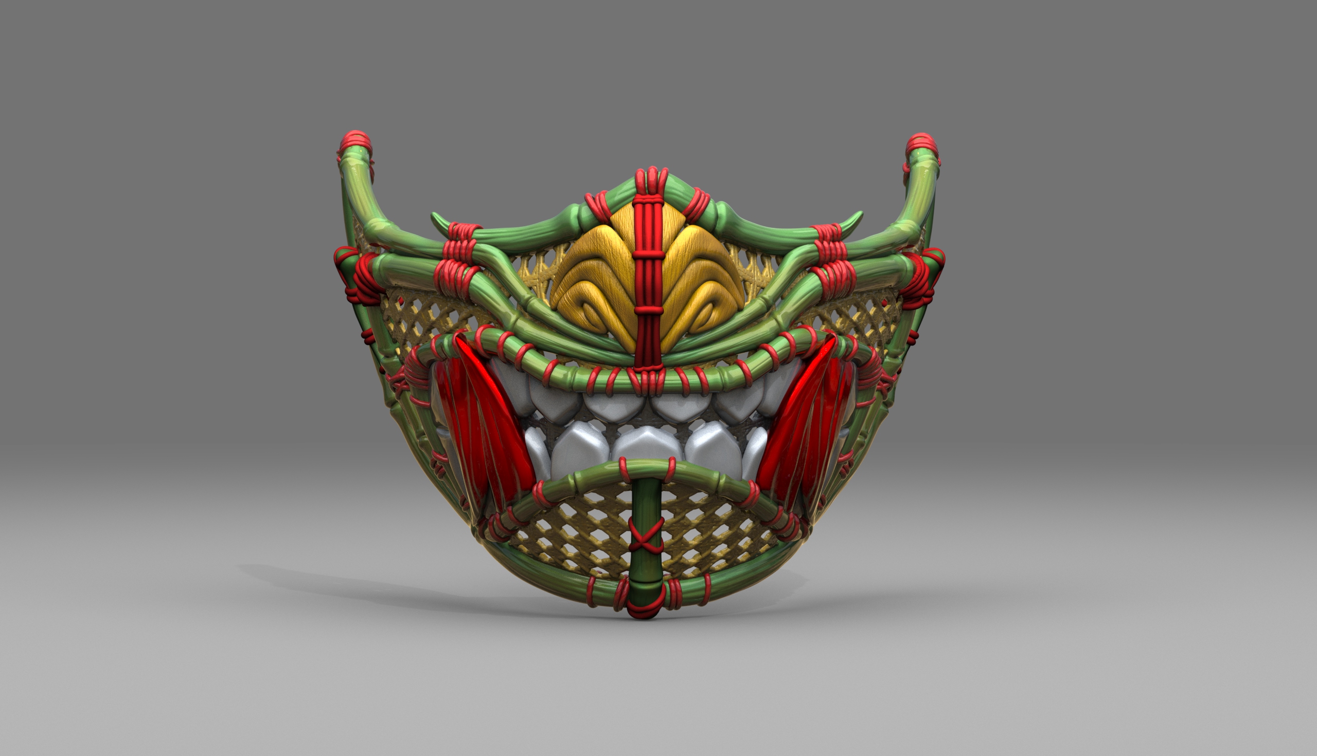 Shang Chi Ta Lo mask by Wekster | Printables Store