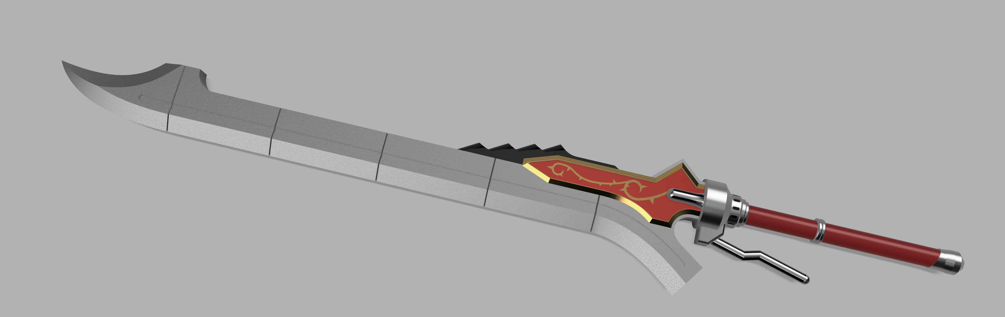 Devil may cry 4 Red Queen Sword por Simply_James | Descargar modelo STL ...