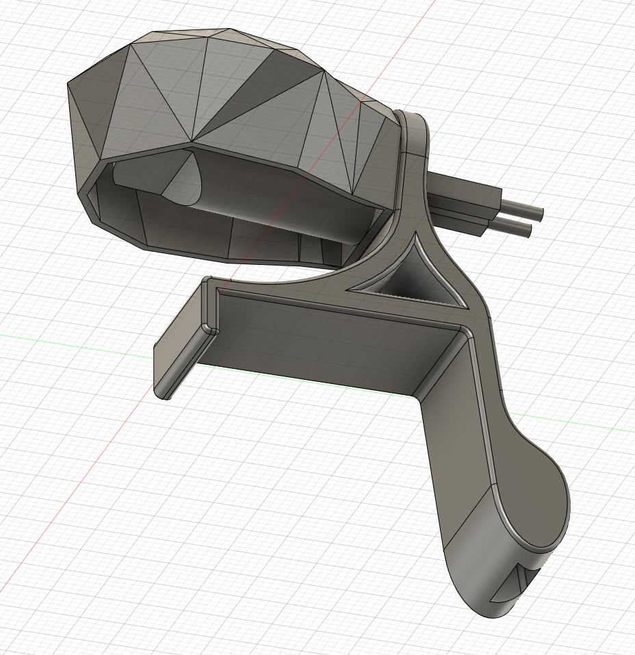 Low Poly Screen Lamp by Manuel | Download free STL model | Printables.com