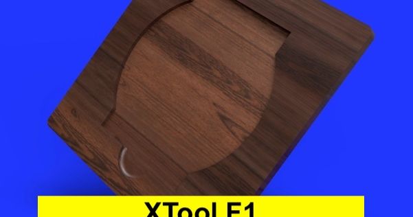 XTool F1 Leather Patch Plate / jig by DodoIsAlive | Download free STL ...