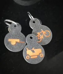 Key tags by m8 | Download free STL model | Printables.com