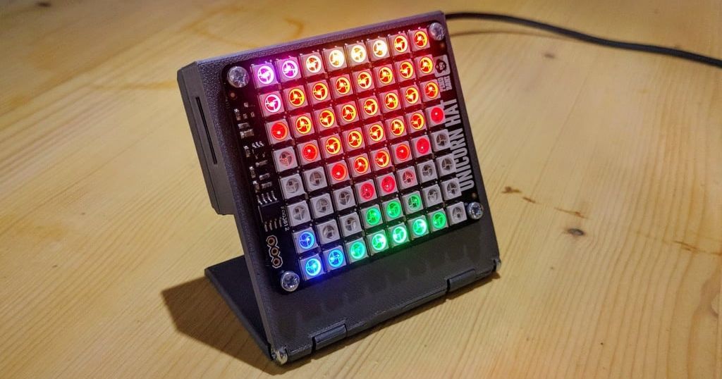 Raspberry Pi Zero HAT Stand by Alex McIntyre | Download free STL model ...