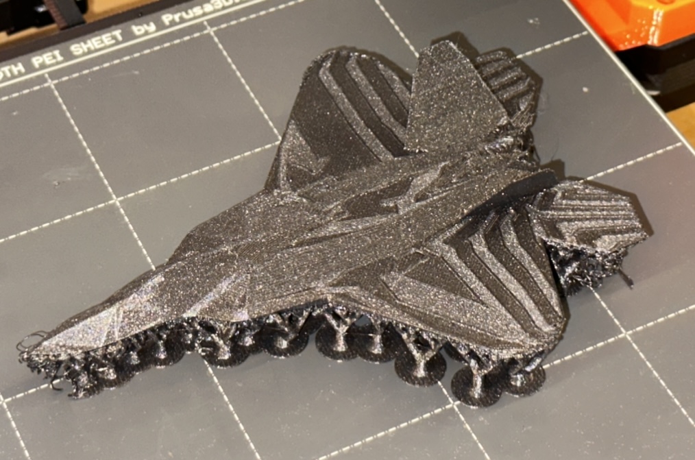 A Low Poly F-22 Raptor by wedgeworks | Download free STL model ...