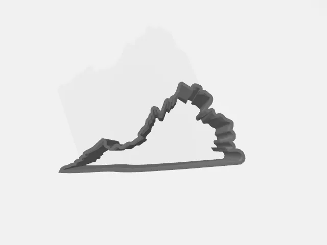 Virginia Cookie Cutter by Jipisavage | Download free STL model ...