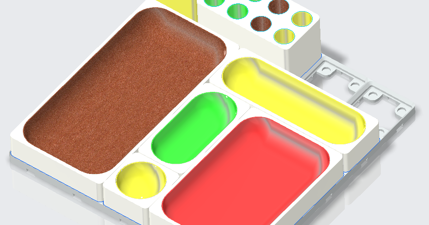 Bauhaus tray but ... Gridfinity by FireZ | Download free STL model | Printables.com