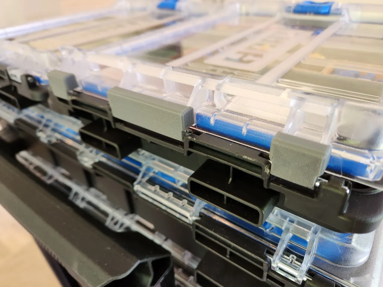 Gridfinity adapter plate for Hart Stack Half Organizer Toolbox 254497 ...