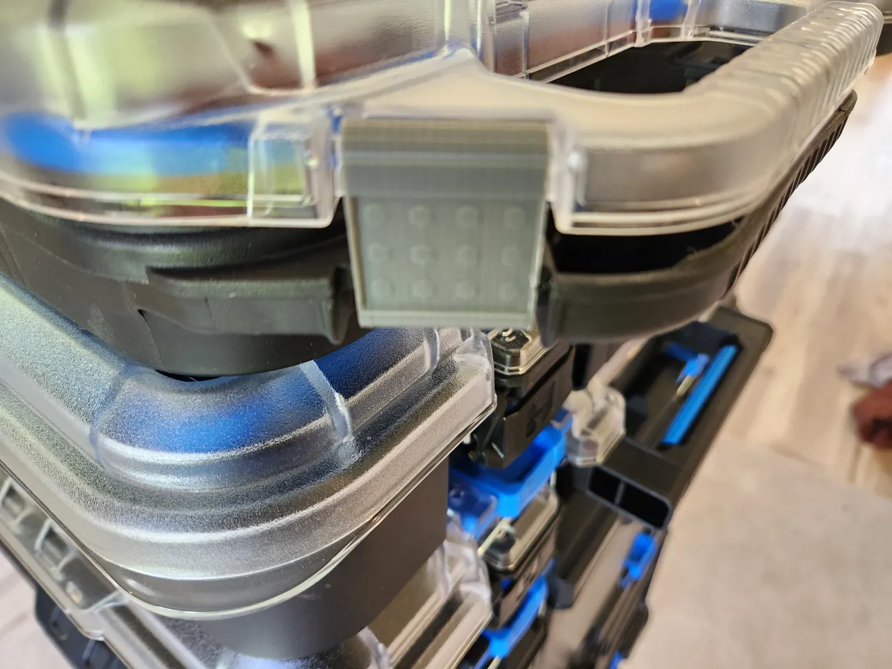 Gridfinity adapter plate for Hart Stack Half Organizer Toolbox 254497 ...