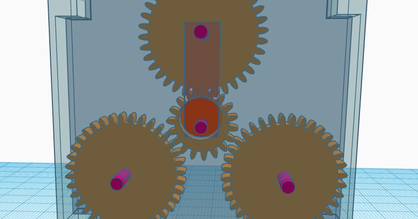 Uni Directional Gear (Split Up) by Bob the Builder | Download free STL ...