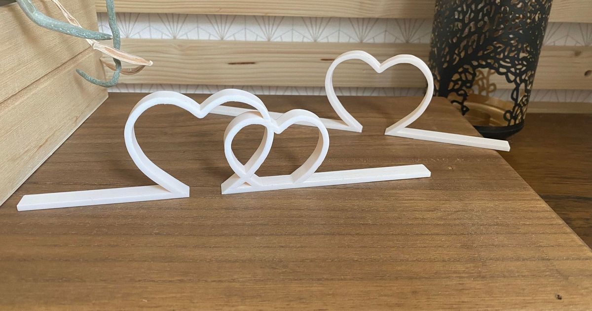 Heart Decoration by Arthena_3D | Printables Store