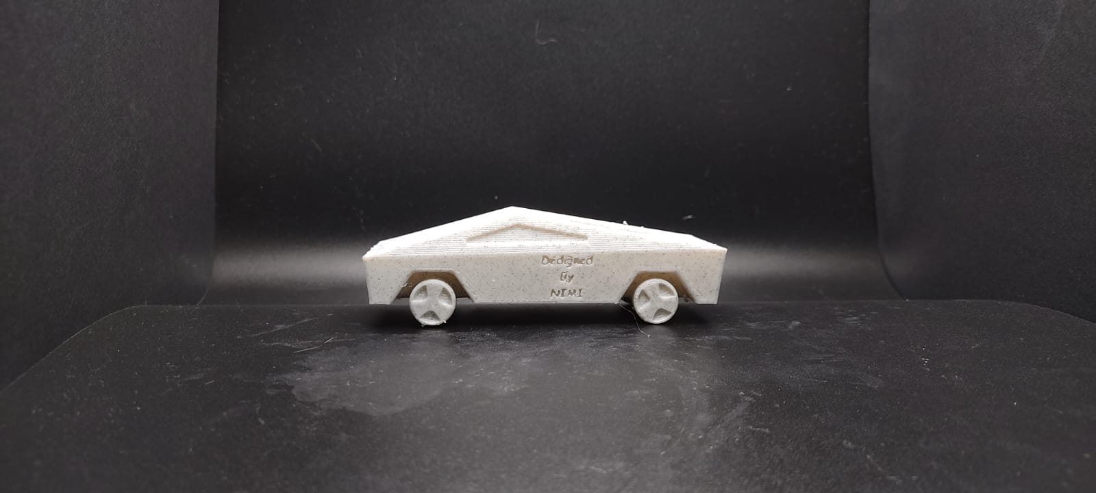 Mini Cybertruck With Rotating Wheels (V4) by Nimrod Ben Yossef ...