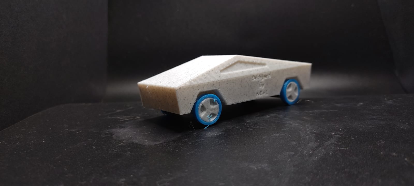 Mini Cybertruck With Rotating Wheels (V4) by Nimrod Ben Yossef ...