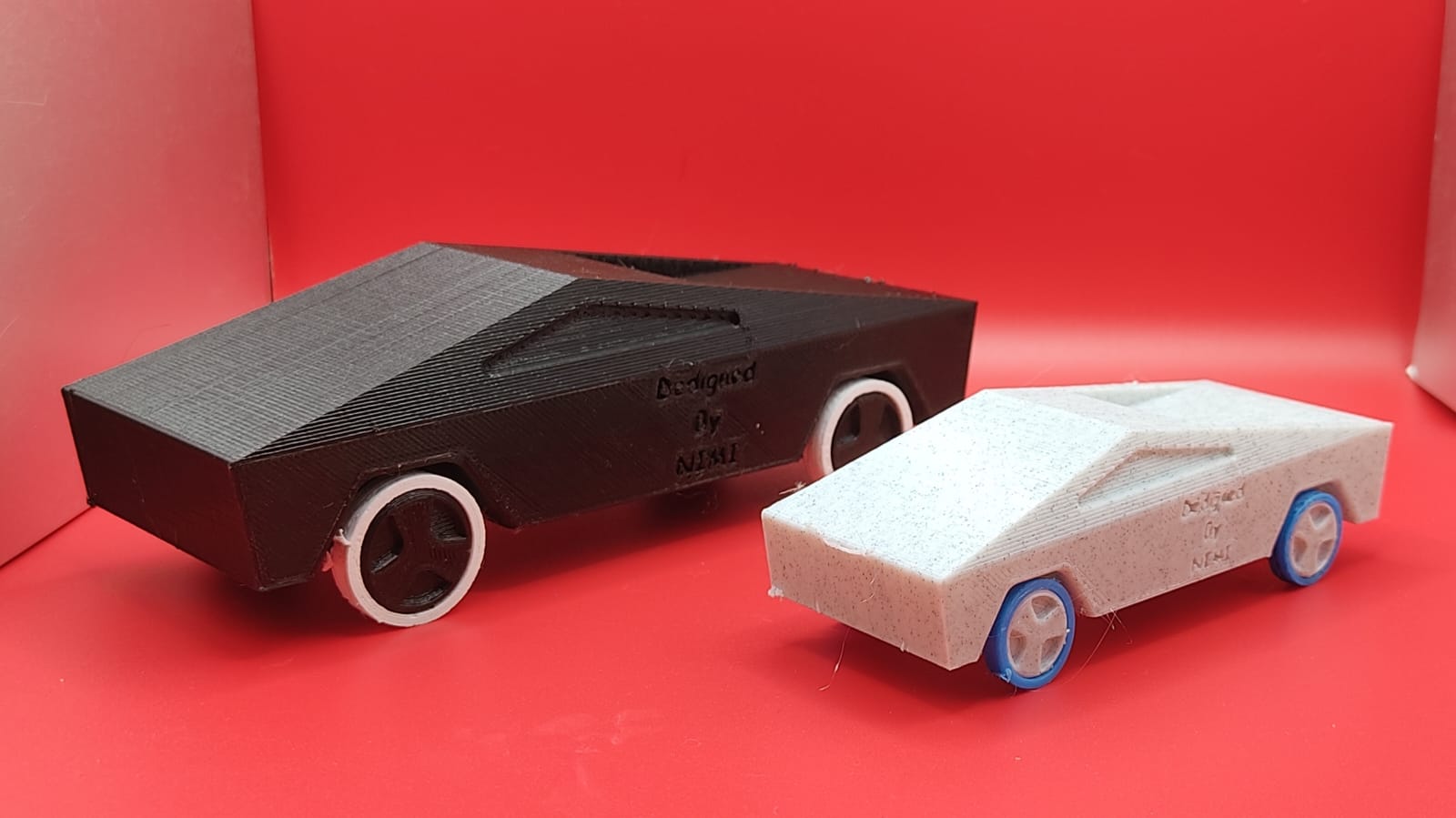 Mini Cybertruck With Rotating Wheels (V4) by Nimrod Ben Yossef ...