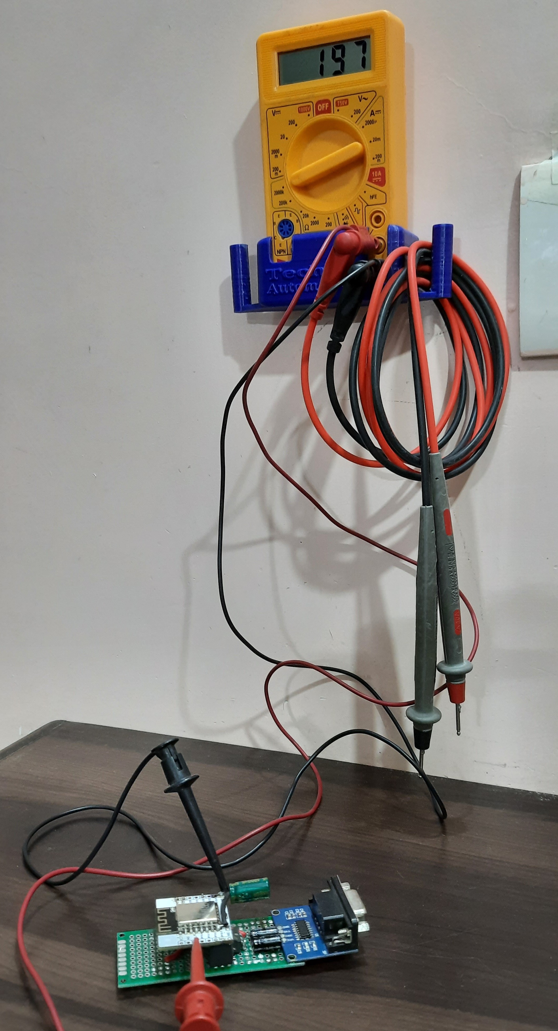 Multimeter Stand for hands free mesurment by Ashish | Download free STL ...