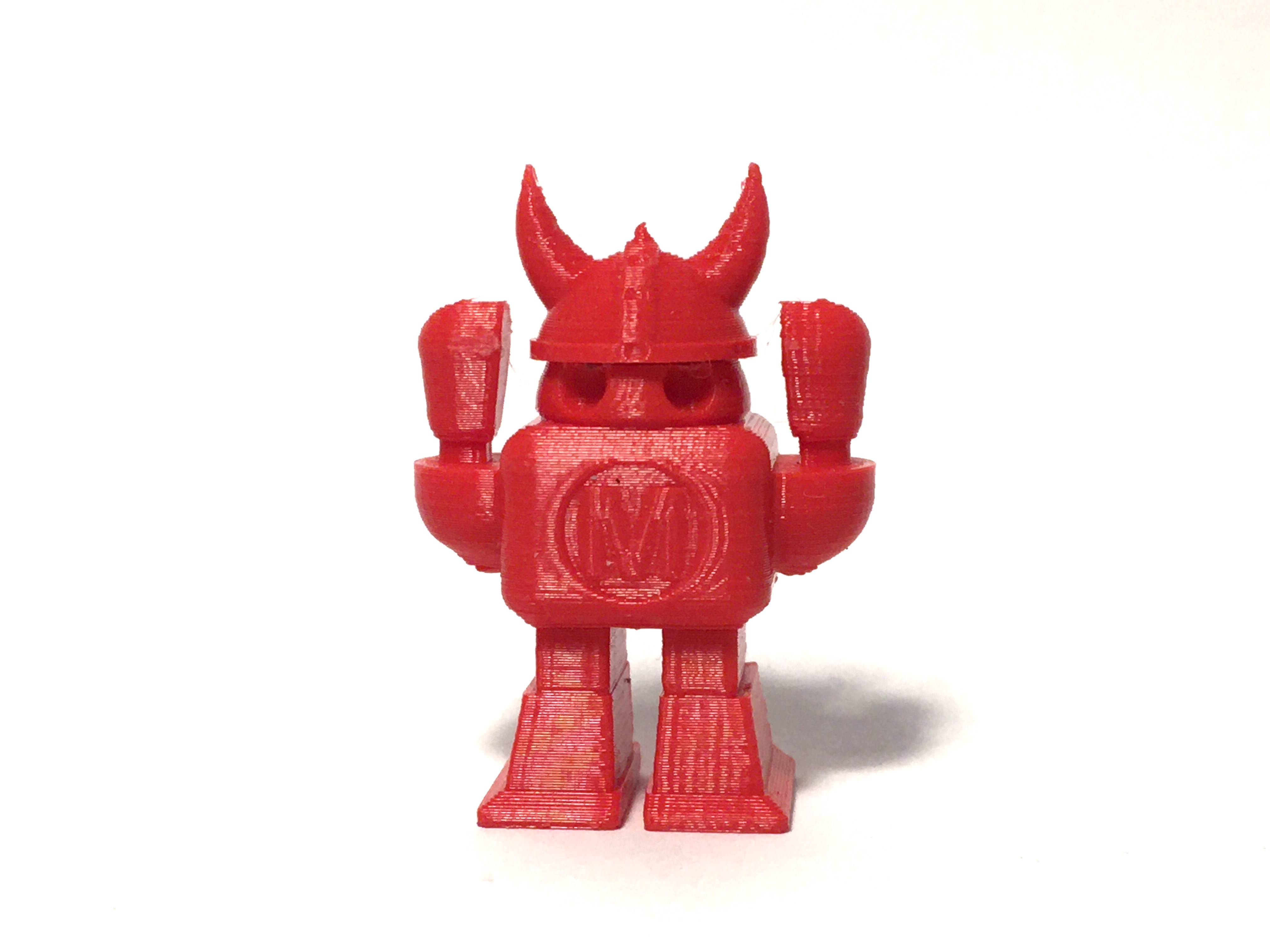 Maker Faire Robot with Viking Helmet by Gart Hondo | Download free STL ...
