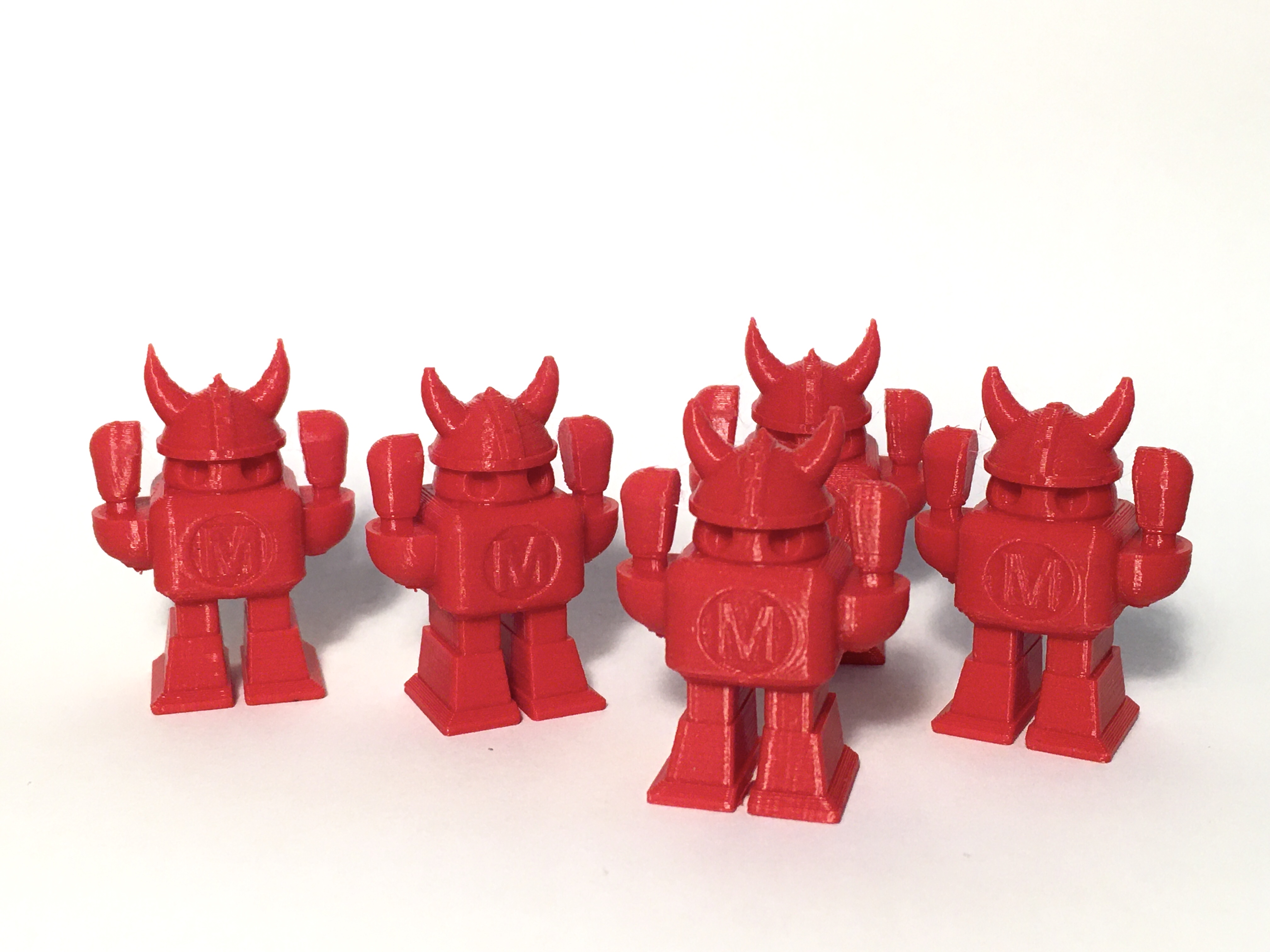 Maker Faire Robot with Viking Helmet by Gart Hondo | Download free STL ...