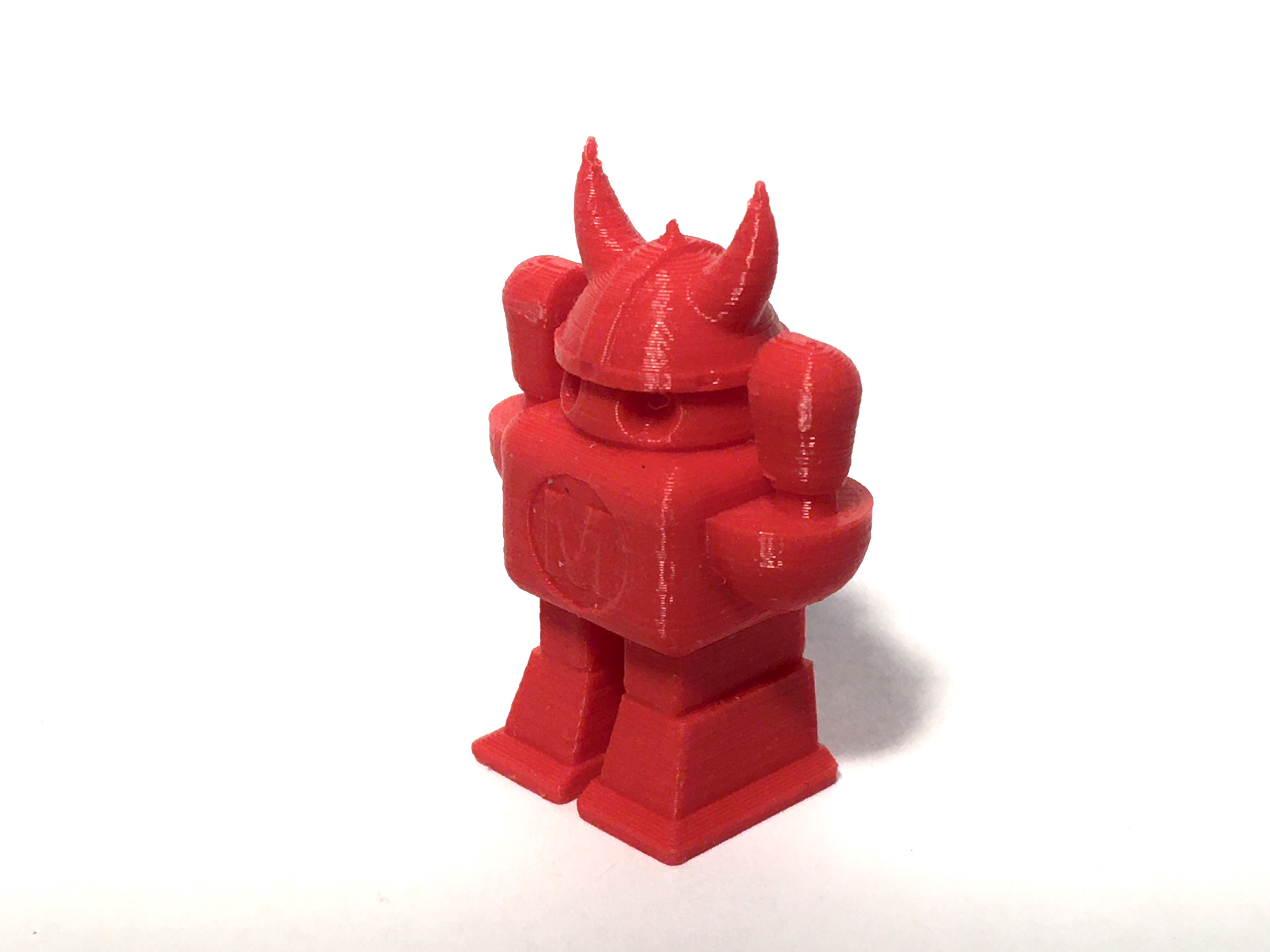 Maker Faire Robot with Viking Helmet by Gart Hondo | Download free STL ...