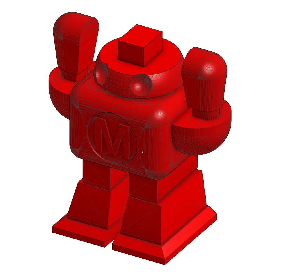 Maker Faire Robot with Viking Helmet by Gart Hondo | Download free STL ...