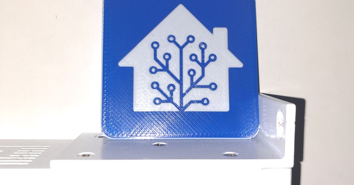 Home Assistant logo - filament painting sign by Pepijn van Vliet ...