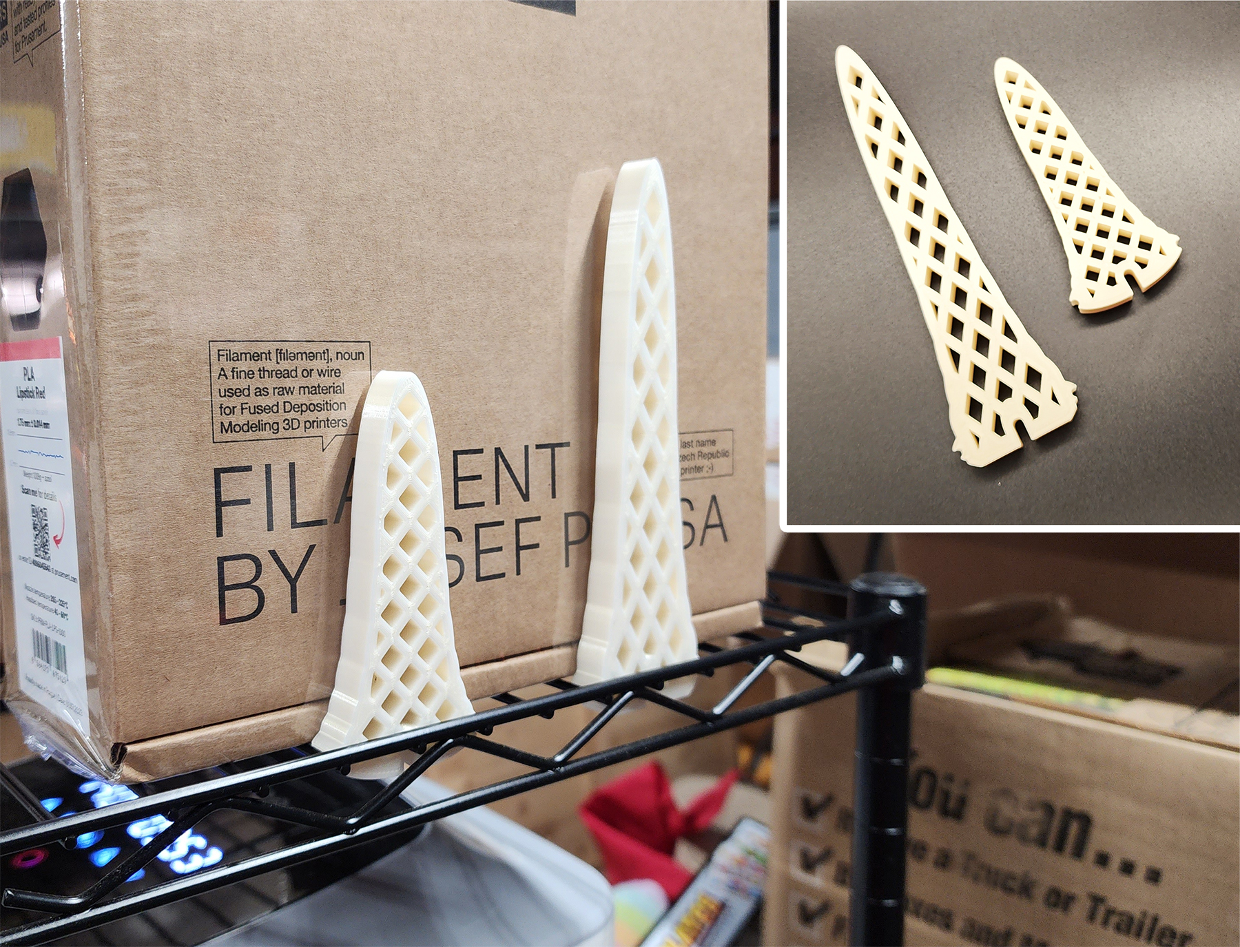 Wire Shelving Clip-in Divider/Stoppers by Triple G Workshop | Download ...