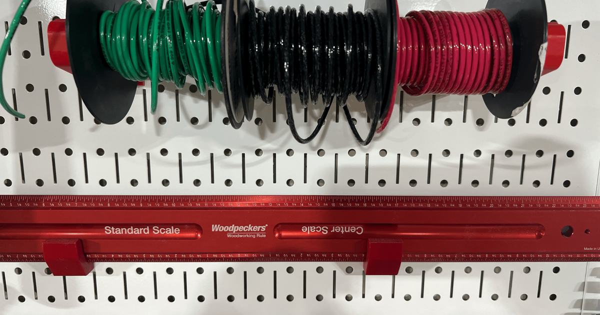 Wall Control Wire Spool by boasist | Download free STL model ...