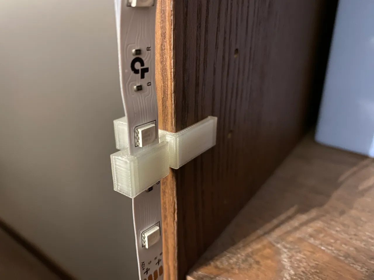 Led strip holder by petrch | Download free STL model | Printables.com