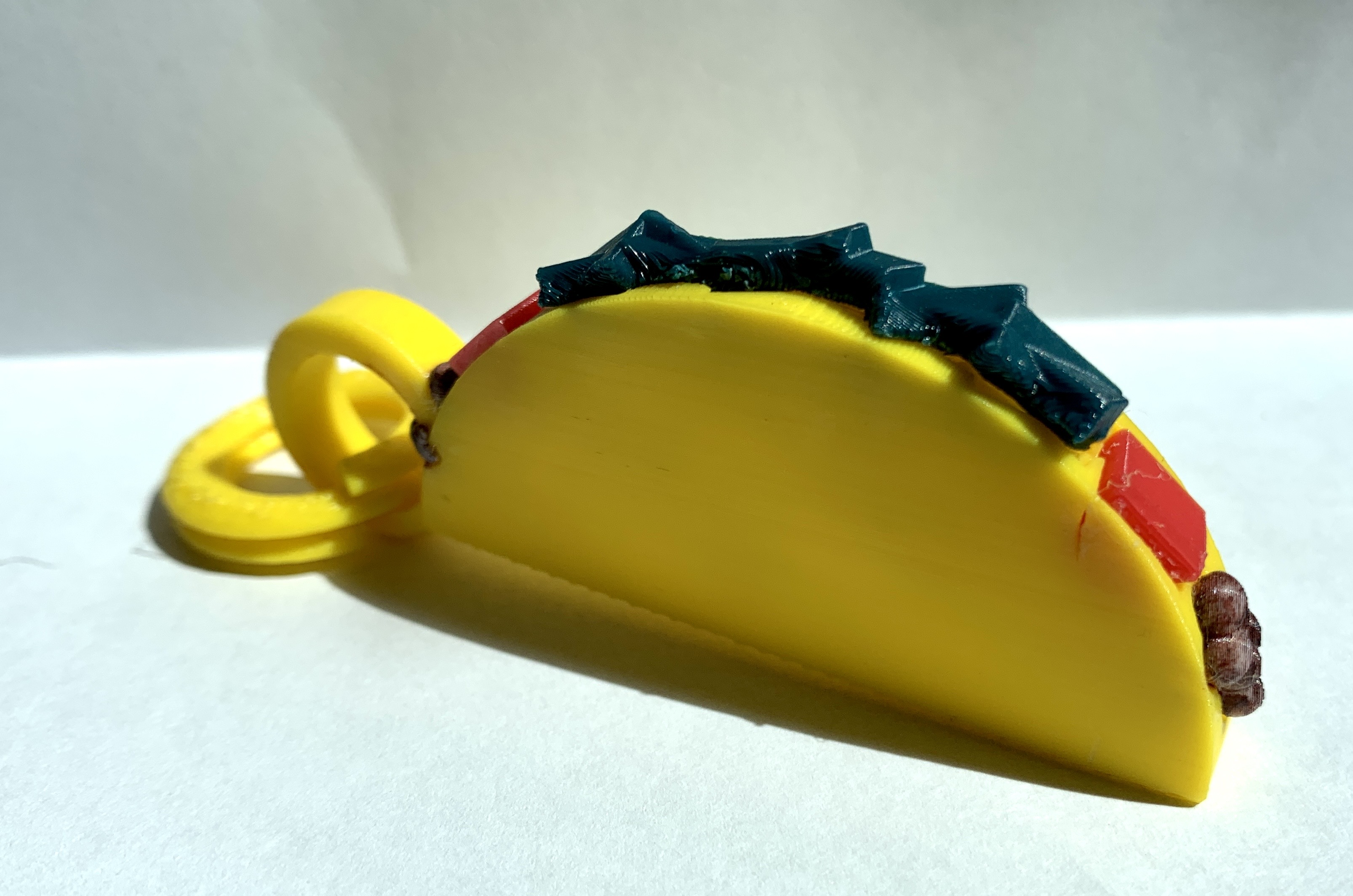 Taco Keychain by LicensedPorcupine | Download free STL model ...