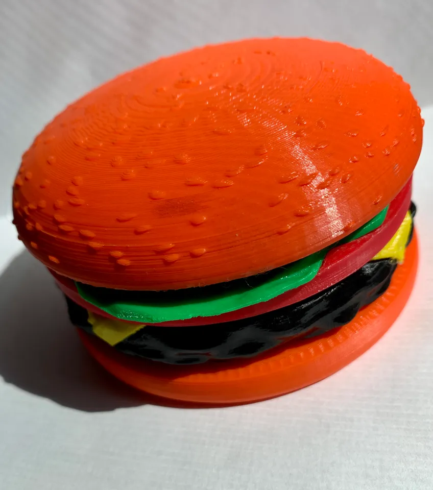 Hamburger by LicensedPorcupine | Download free STL model | Printables.com