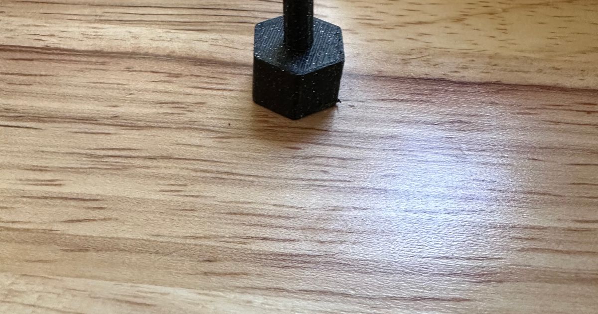 HSW Thin Hook Insert 10mm by freeformz | Download free STL model | Printables.com