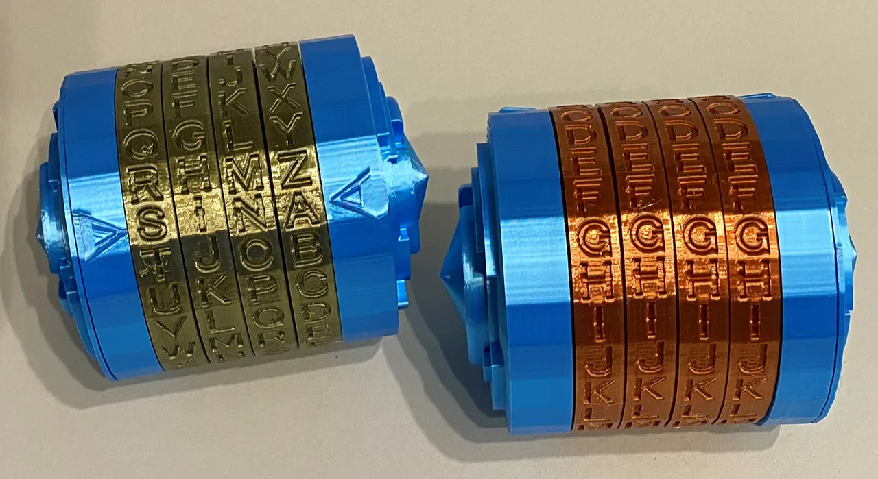 4-Letter Cryptex by Tritschi | Download free STL model | Printables.com