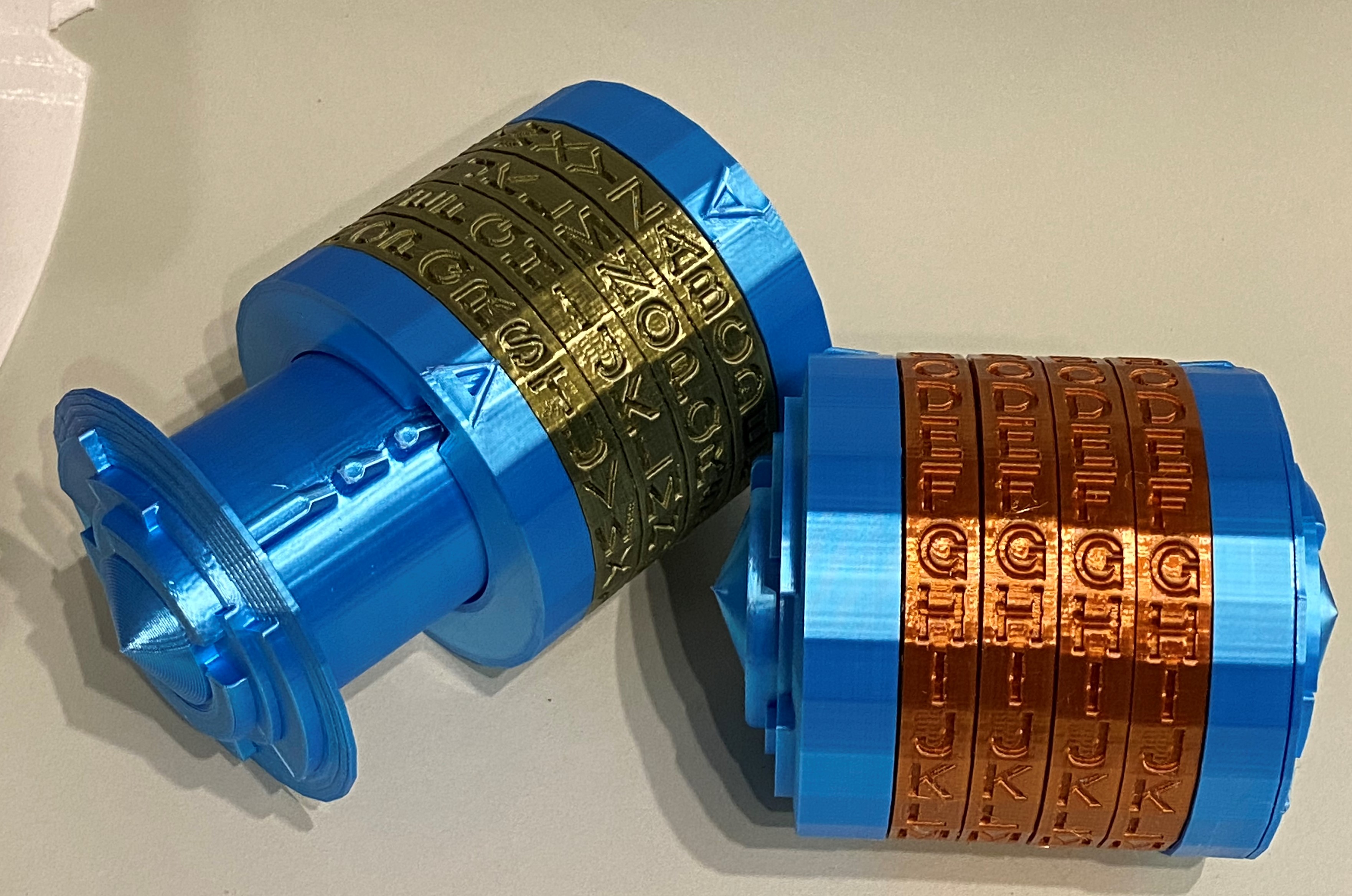 4-Letter Cryptex by Tritschi | Download free STL model | Printables.com