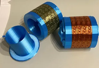 5 Letter Cryptex Puzzle Box | CADclass by CADclass.org | Download free ...