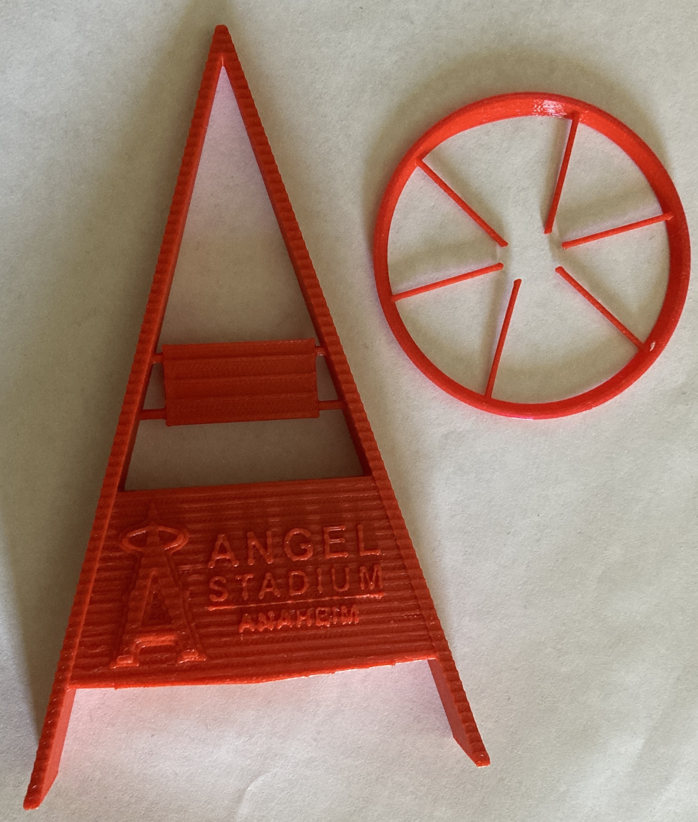 Angels Stadium Sign with Halo by Iangenuity | Download free STL model ...