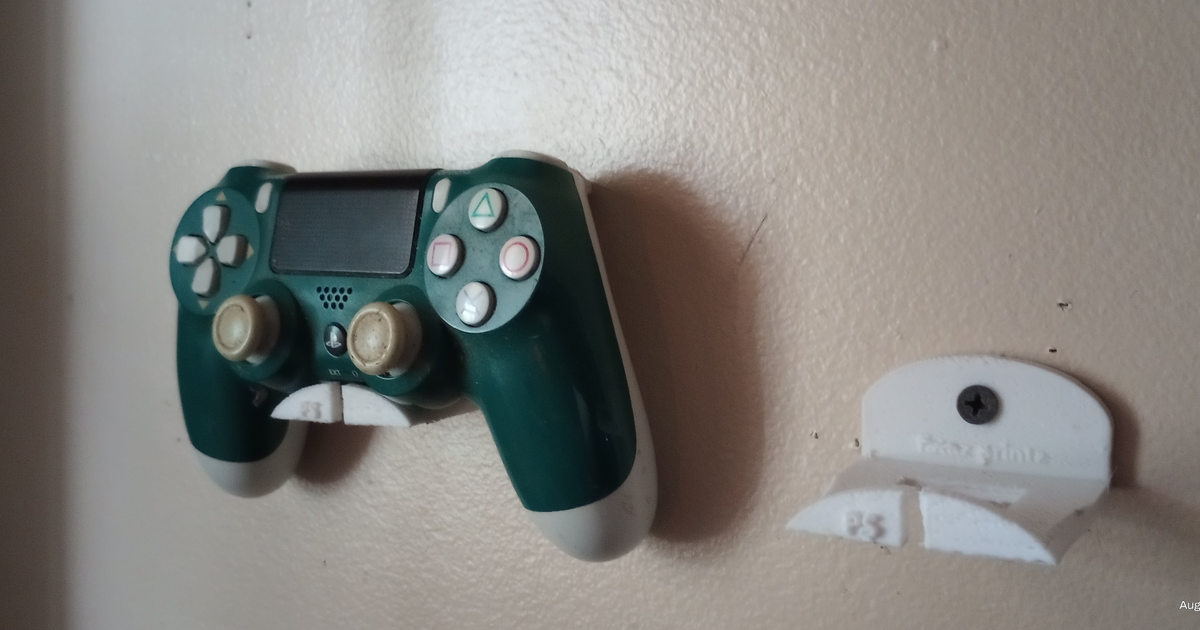 game controller wall mount by fattie ray | Download free STL model ...
